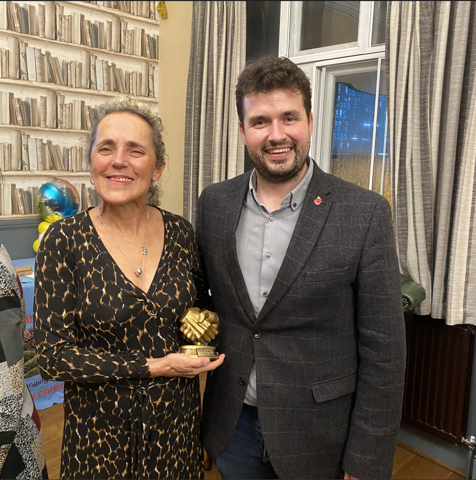 Lucy Jaffé receives Chris Donovan Award for Services to Restorative ...