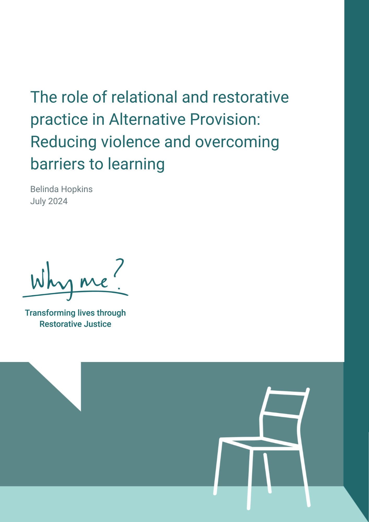 Our Library - Why me? resources for Restorative Justice Restorative Justice